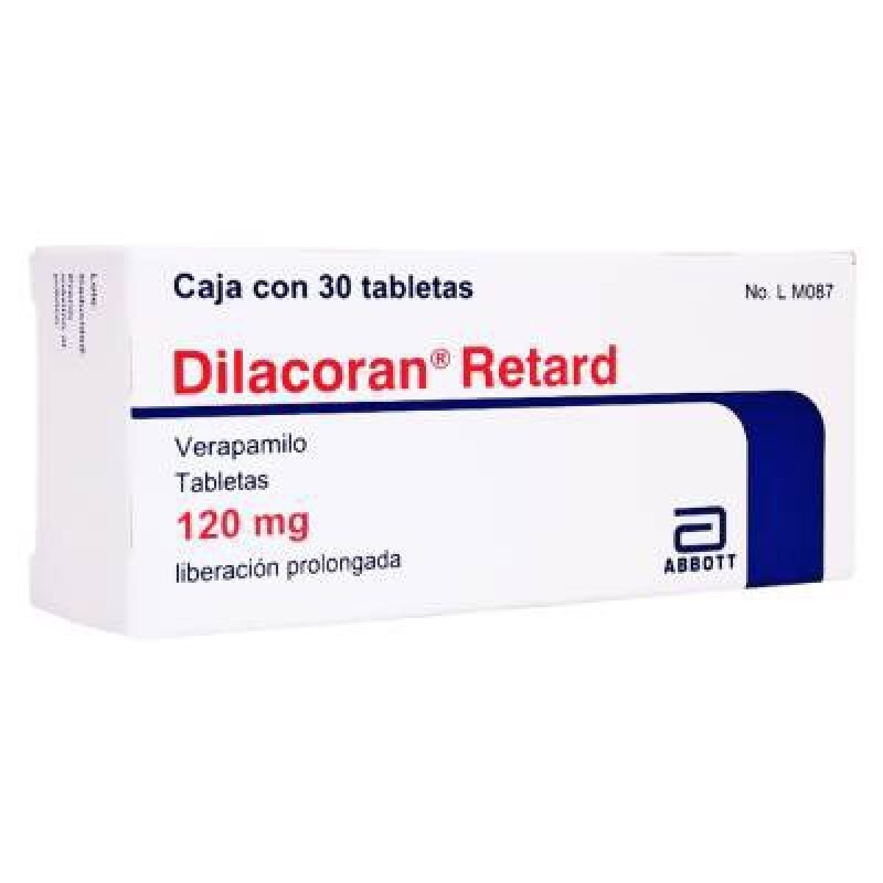 DILACORAN RETARD 120 MG C/30 TABS