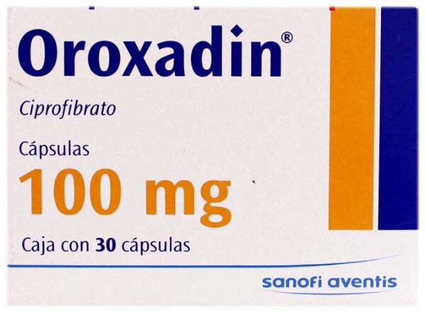 OROXADIN 100 MG C/30 CAPS
