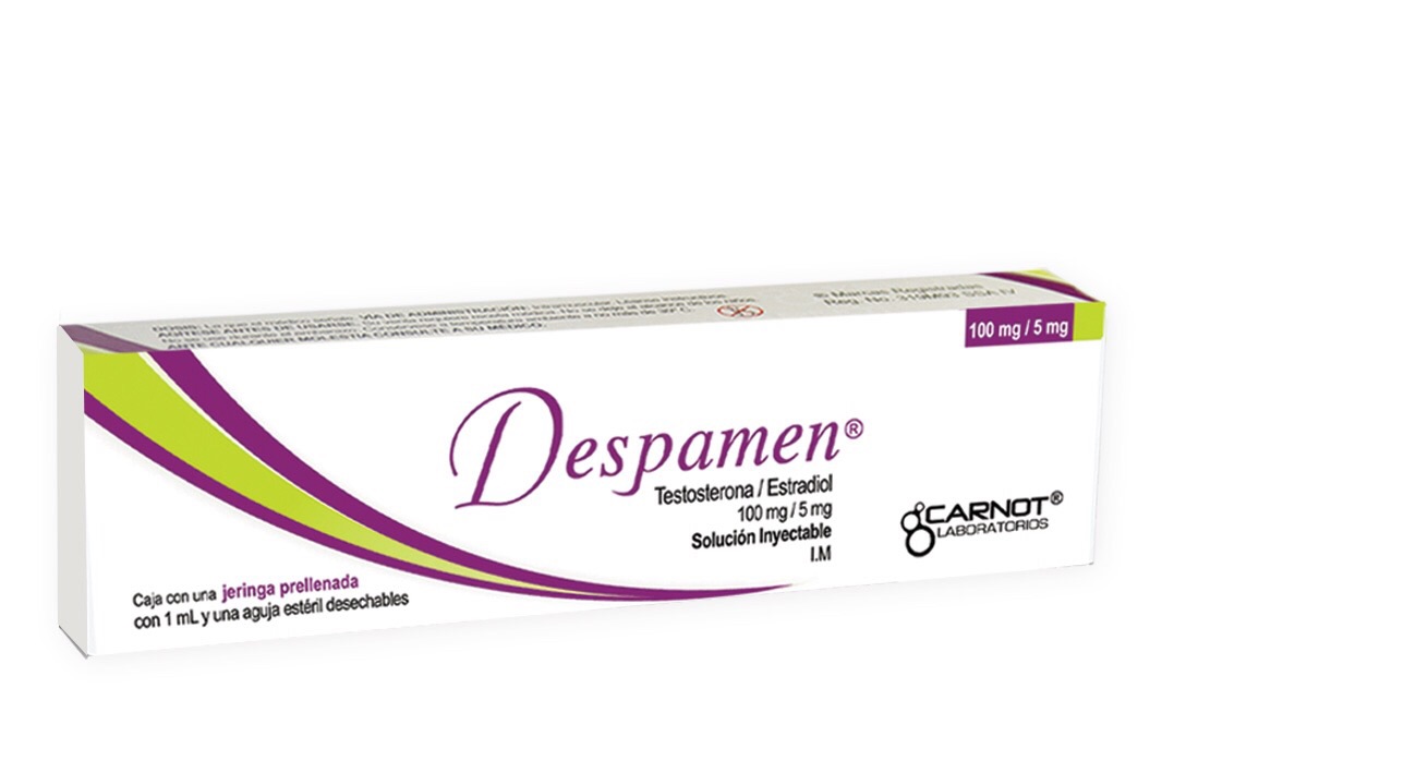 DESPAMEN 100 MG/5 MG JER PRELL
