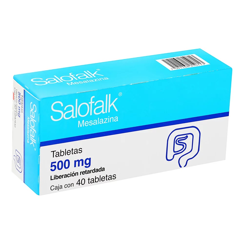 SALOFALK 500 MG C/40 GRAG