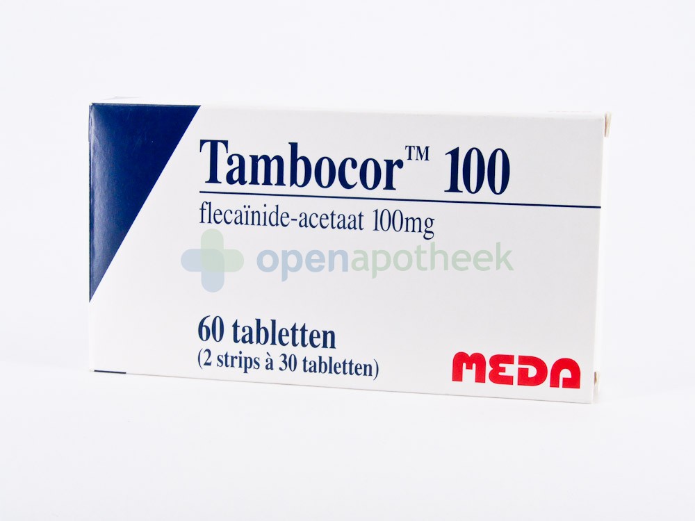 TAMBOCOR 100 MG C/100 TABS
